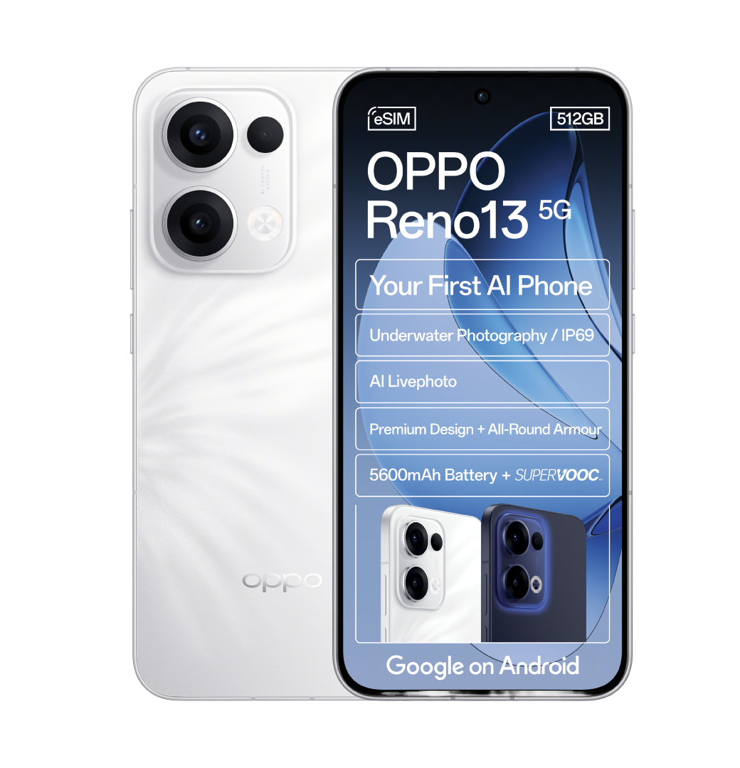 Oppo Reno 13 + Oppo Watch X2 Black | Telkom Business